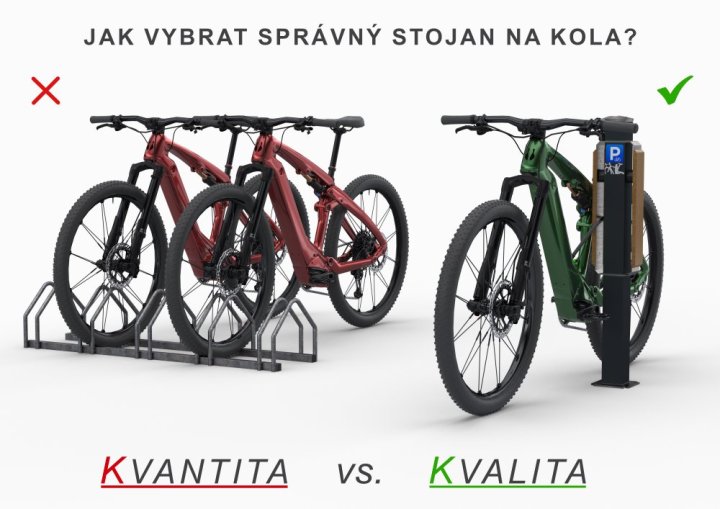 Jak vybrat kvalitní stojan na kola - Mexta, spol. s r.o.